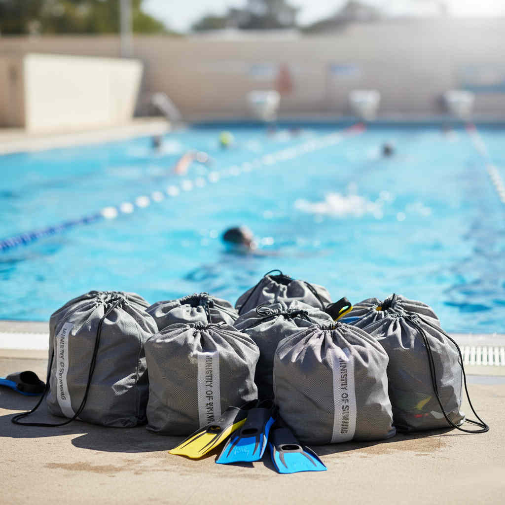 Swimming Gear Bag-Grey – Ministry Of Swimming