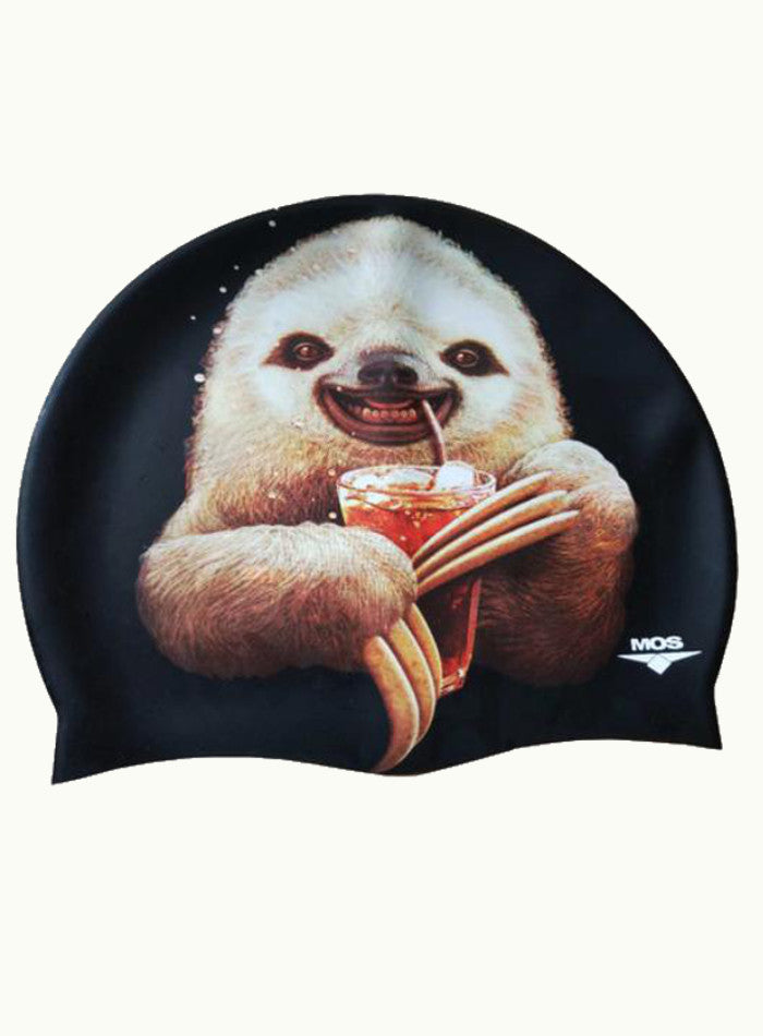 Sloth-Swimming Cap – Ministry Of Swimming