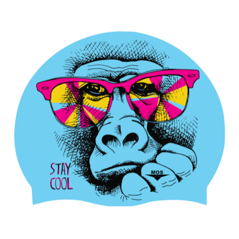 Swimming Caps - Fun Design Custom Silicone Swim caps Caps Online ...