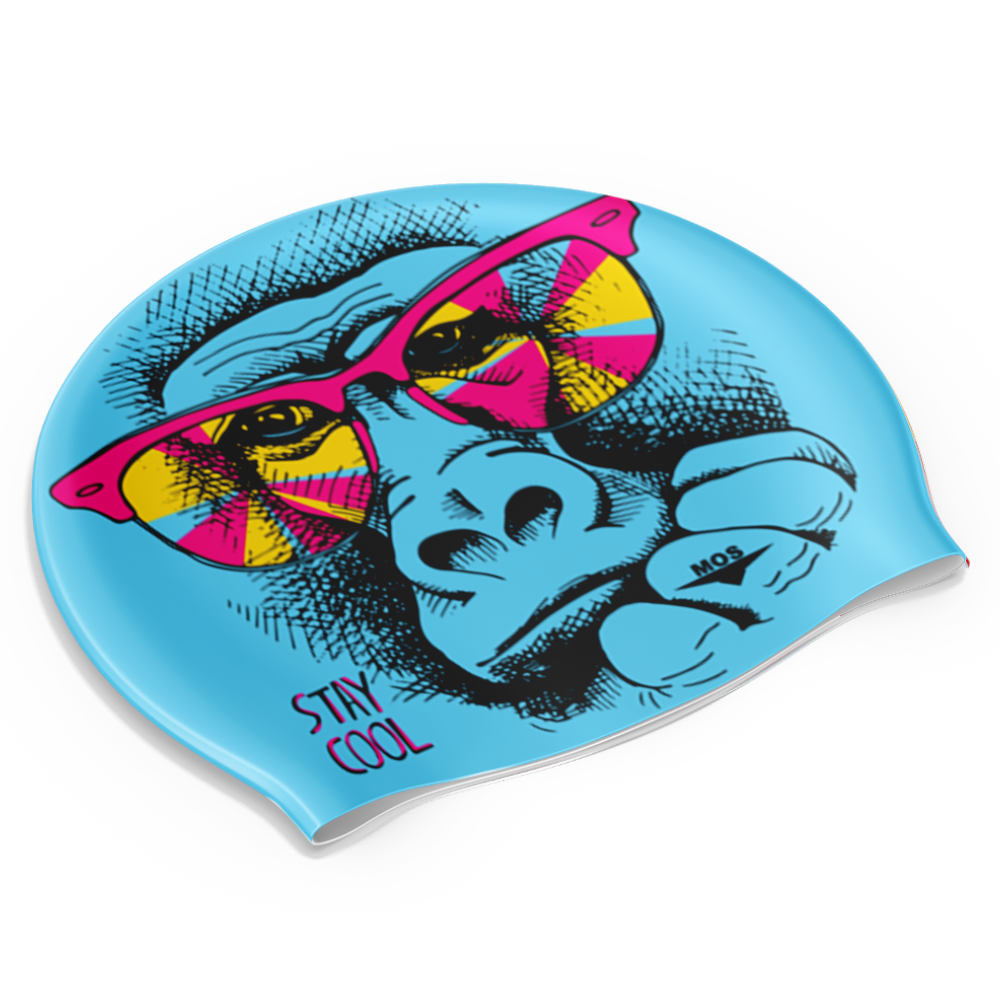 Swimming Caps - Fun Design Custom Silicone Swim caps Caps Online ...